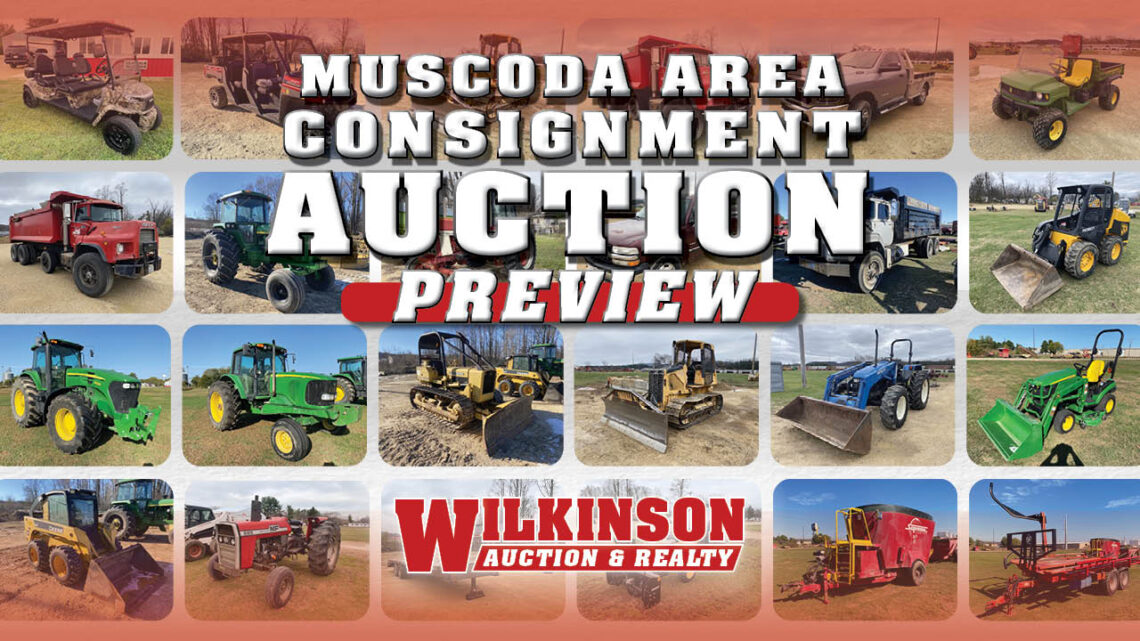 Muscoda Area December Consignment Auction - Wilkinson Auctions & Realty